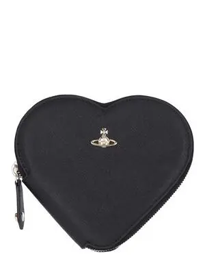 VIVIENNE WESTWOOD Heart Crossbody Bag - Black