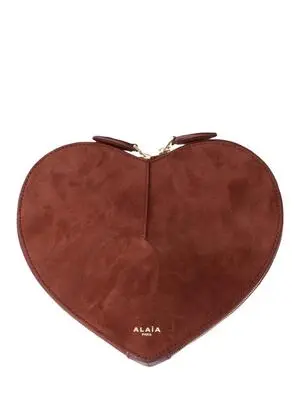 Alaïa Le Cœur Shoulder Bag - Brown