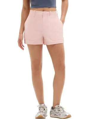 Athleta Skyline High Rise Tailored 4" Short - Pink Sand