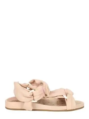 Red Valentino Ruched-detail Sandals - Pink