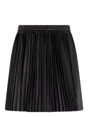 Valentino Garavani Pleated Mini Skirt - Black