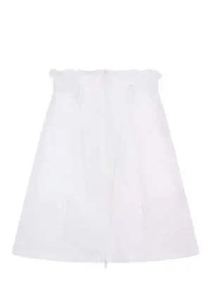 Valentino Garavani Mini Skirt With Ruffle Detail - White