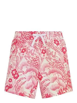 Valentino Garavani Floral Print Shorts - White