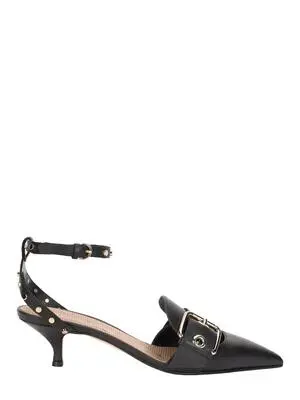 Valentino Garavani Studded Buckle Pumps - Black