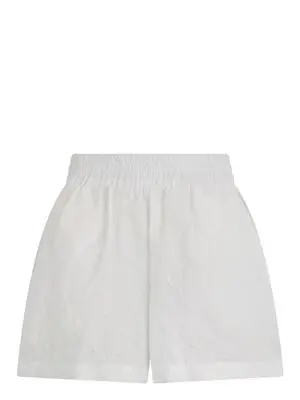 Valentino Garavani Elasticated-waistband Shorts - White