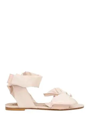 Red Valentino Bow-motif Flat Sandals - Pink