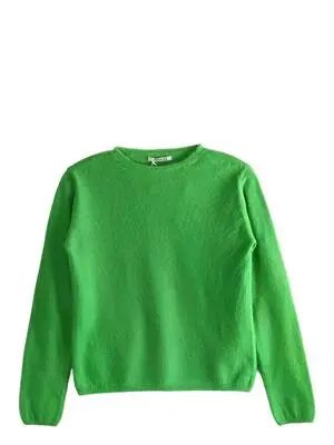 Auralee Round Neck Knitwear - Green