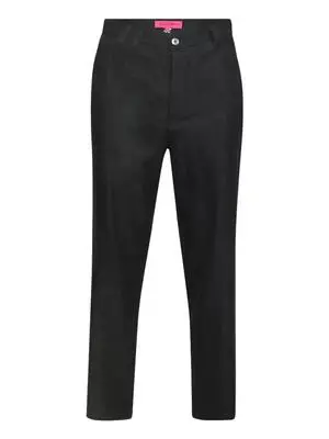 THE ELDER STATESMAN Pashmina Norm Trousers - Black
