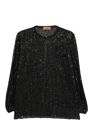 Missoni Long-sleeved Blouse - Black