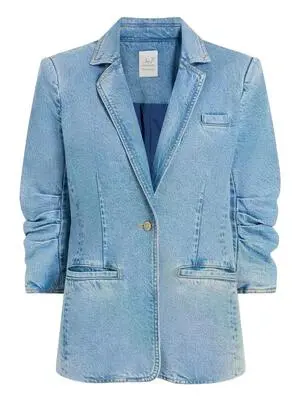 Cinq À Sept Khloe Denim Blazer - Blue