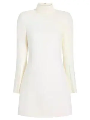 Cinq À Sept Randa Split-sleeve Mini Dress - Neutrals