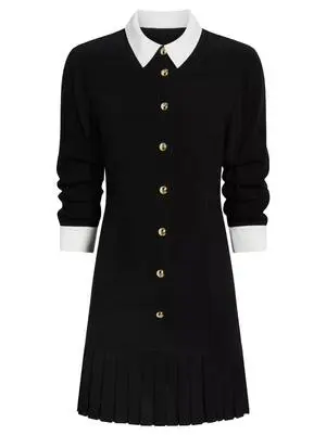 Cinq À Sept Lucilla Mini Shirt Dress - Black