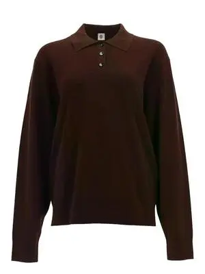 THE GARMENT Madison Button-up Polo Shirt - Brown