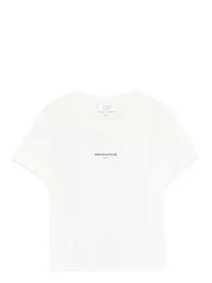 Maison Kitsuné Logo T-shirt - Neutrals