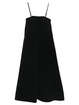 JOSEPH Banna Spaghetti-strap Midi Dress - Black