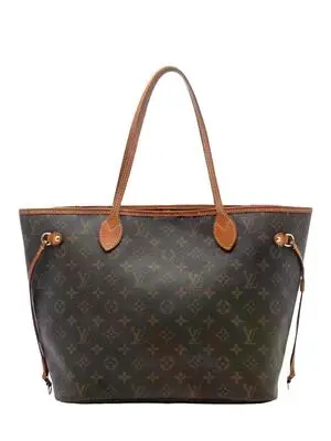 LOUIS VUITTON 2011 Monogram Neverfull Mm Tote Bag - Brown
