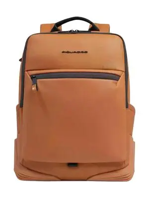 PIQUADRO 15.6-inch Zip-up Computer Backpack - Orange