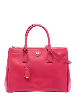 Prada Saffiano Lux Galleria Medium Tote - Pink