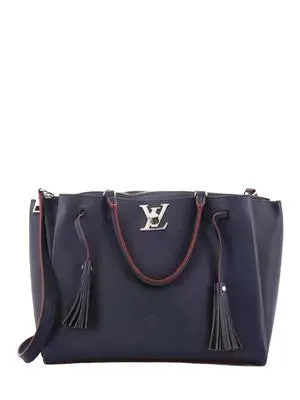 LOUIS VUITTON Lockme Satchel - Blue