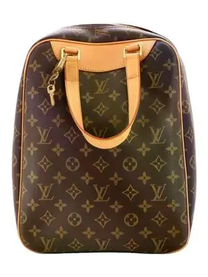 LOUIS VUITTON Excursion Monogram Satchel - Brown