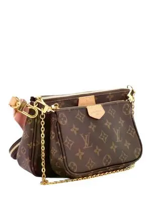 LOUIS VUITTON Multi Pochette Accessoires Monogram Canvas - Brown