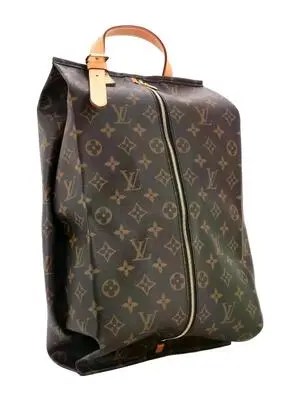 LOUIS VUITTON Monogram Canvas Pouch - Brown