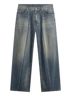 MAISON MARGIELA Wide Leg Jeans - Blue