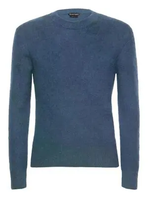 TOM FORD Long-sleeve Crew-neck Sweater - Blue