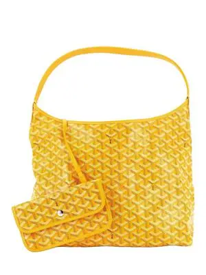 Goyard Boheme Coated Canvas Hobo Bag - Yellow