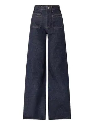 KHAITE KHAITE Delmonico High-Rise Wide-Leg Jeans