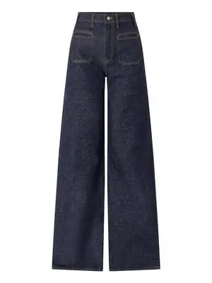 KHAITE KHAITE Delmonico High-Rise Wide-Leg Jeans