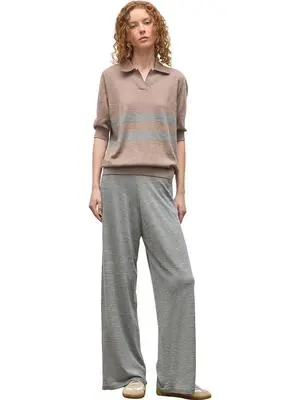 Johnstons Of Elgin Ina Merino Trousers - Grey