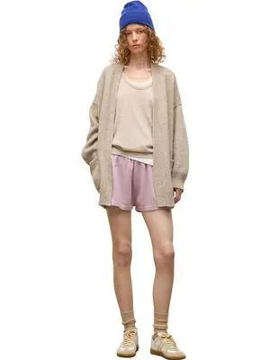 Johnstons Of Elgin Cashmere And Cotton Cardigan - Natural