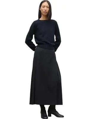 Johnstons Of Elgin Cairn Donegal Cashmere Jumper - Blue