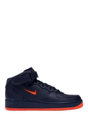 Nike Air Force 1 Mid Nyc Sneakers - Obsidian/brilliant Orange
