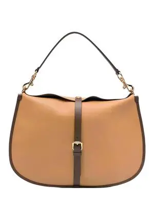 Etro Leather Tote Bag - Brown