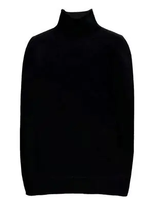 THE ROW Meo Turtleneck Sweater - Black