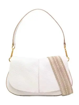 GIANNI CHIARINI Helena Round Shoulder Bag - Neutrals