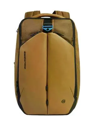 PIQUADRO 15,6" Zip-up Computer Backpack - Yellow