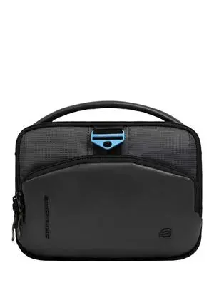 PIQUADRO Top-handle Shoulder Bag - Black