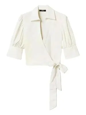 TWINSET Puffed-sleeve Blouse - White