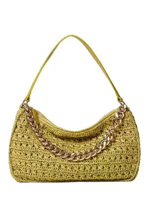 TWINSET Chain-detail Shoulder Bag - Green