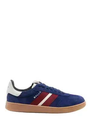 Bally Retro Crest Ribbon Sneakers Blue