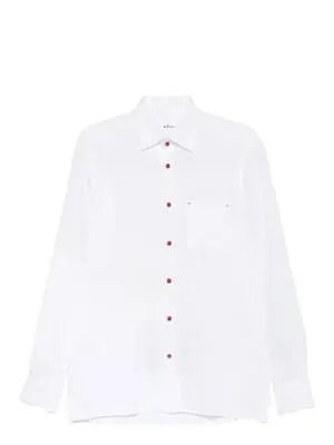 Kiton Buttoned Pocket Shirt - White