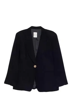 Gianfranco Ferre 1980s Button-fastening Blazer - Blue