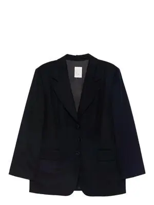 Gianfranco Ferre 1980s Button-fastening Blazer - Blue