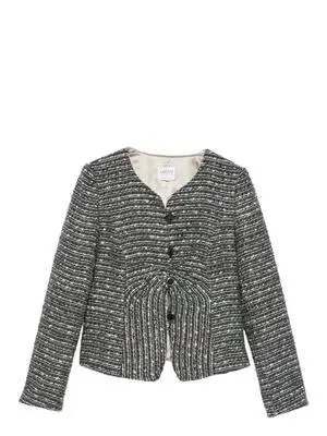 Giorgio Armani 1990s Buttoned Jacket - Grey