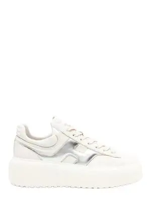 HOGAN H-Logo Leather Sneakers