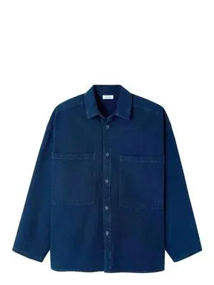 American Vintage Comow Pocket Button Shirt - Blue