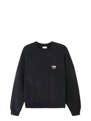 American Vintage Atubay Round-neck Sweatshirt - Black